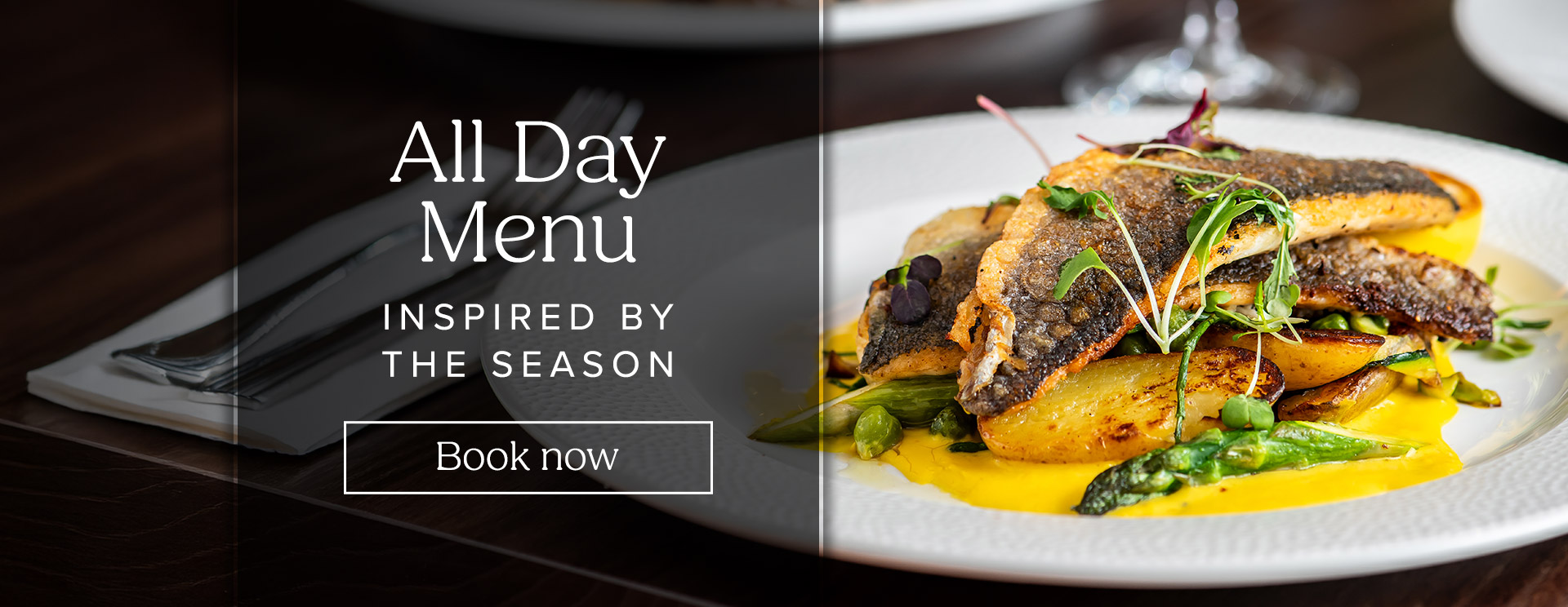 Dinner Menu & Prices | All Day Dining at The Saxon Mill Warwick