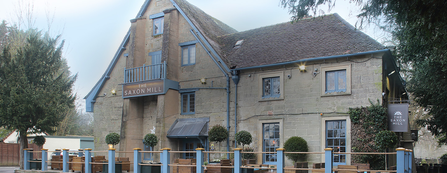 The Saxon Mill Pub & Restaurant in Warwick, Warwickshire