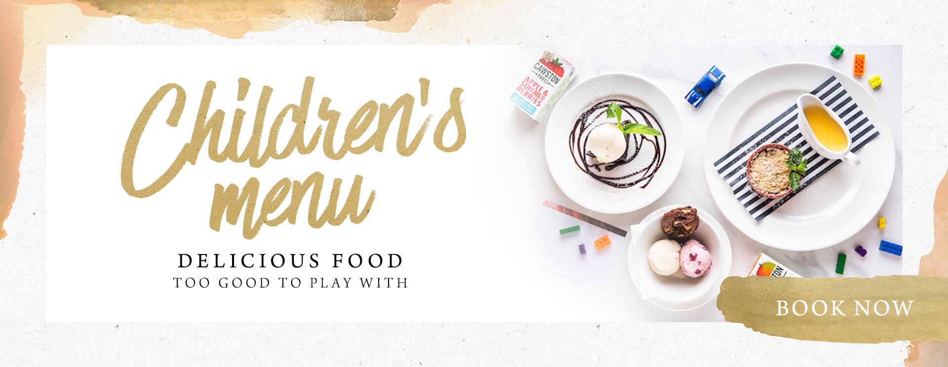 Children’s Menu & Prices - The Saxon Mill, Warwick