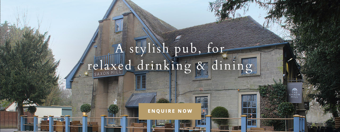 The Saxon Mill Pub & Restaurant in Warwick, Warwickshire